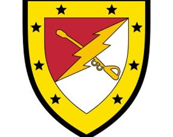 US Army 2nd Cavalry Regiment Patch Vector Files Dxf Eps Svg | Etsy