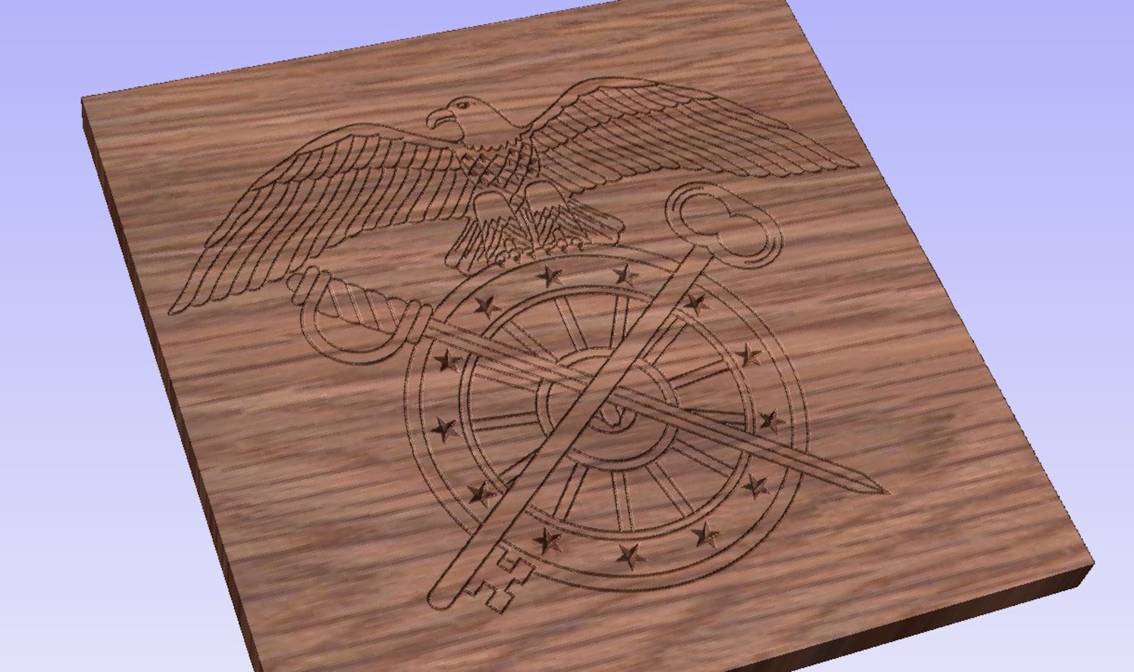 US Army Quartermaster Branch Insignia Vector Files, Dxf Eps Svg Ai Crv ...