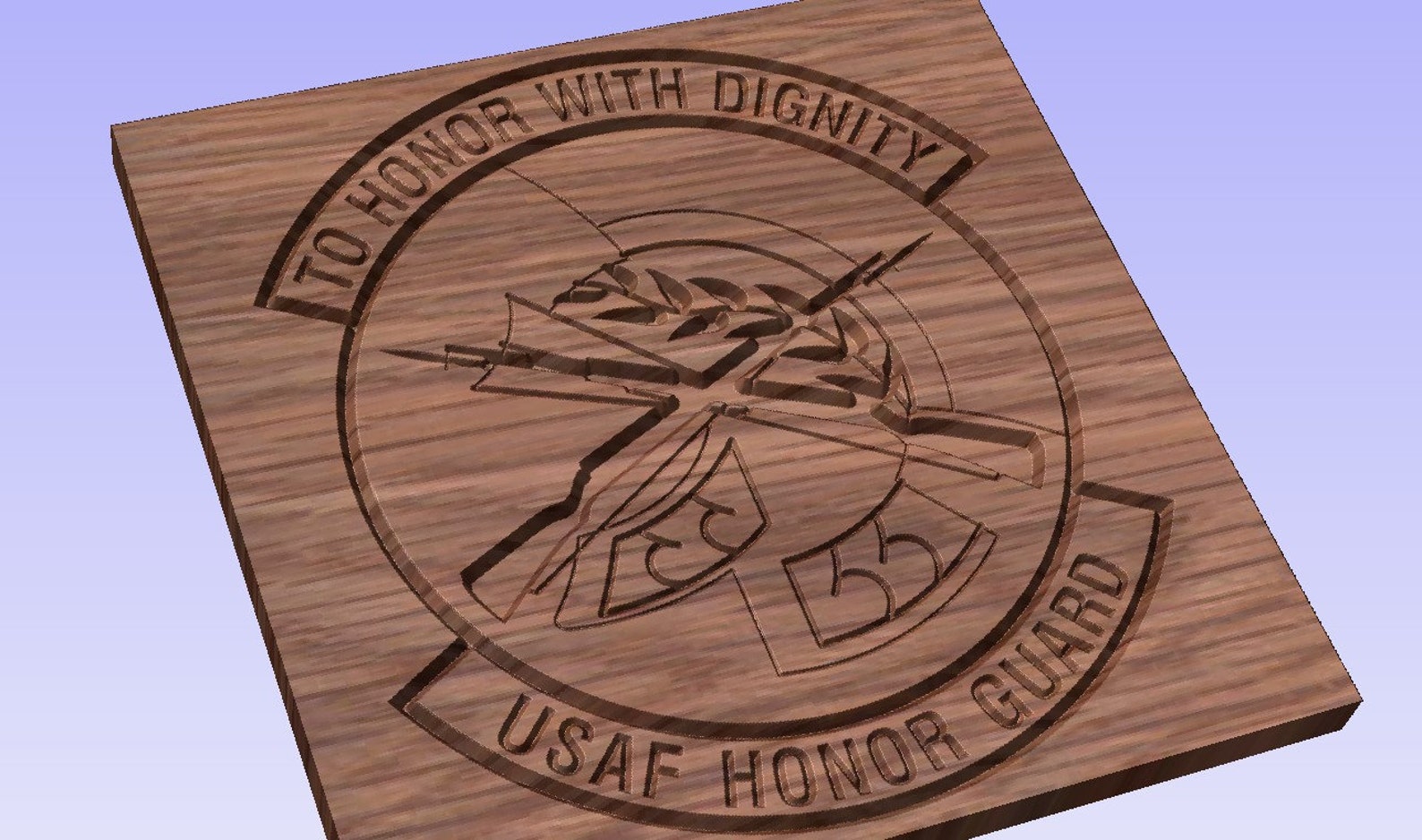 US Air Force Honor Guard Patch Vector Files Dxf Eps Svg Ai | Etsy