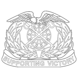 US Army Quartermaster Regimental Crest Vector Files, Dxf Eps Svg Ai Crv ...