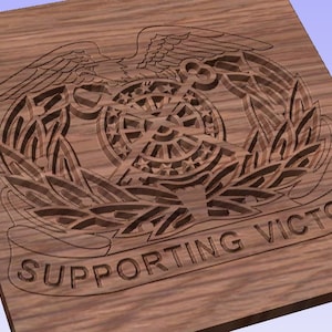 US Army Quartermaster Regimental Crest Vector Files, Dxf Eps Svg Ai Crv ...