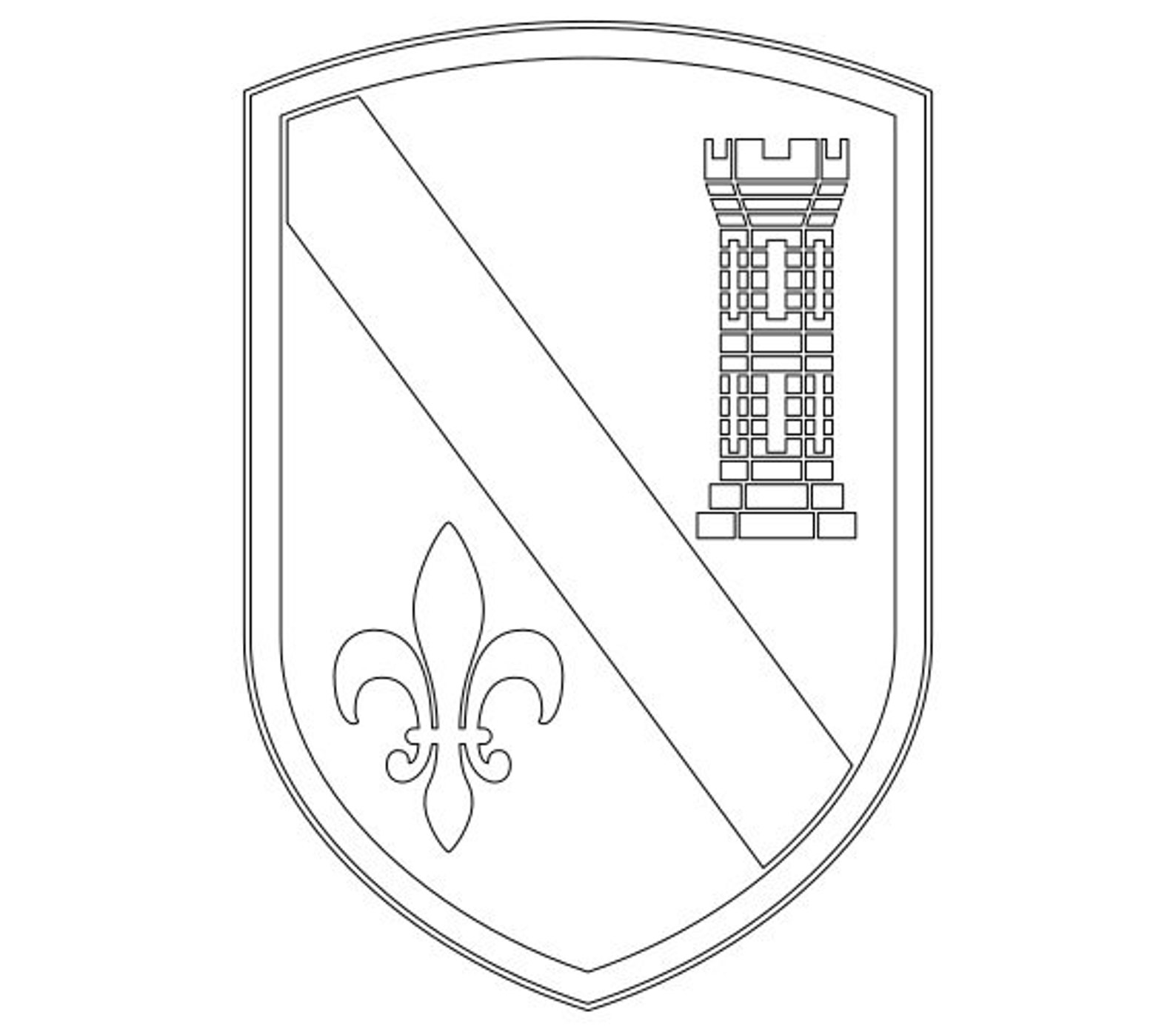 US Army 225th Engineer Brigade Patch Vector Files Dxf Eps Svg - Etsy