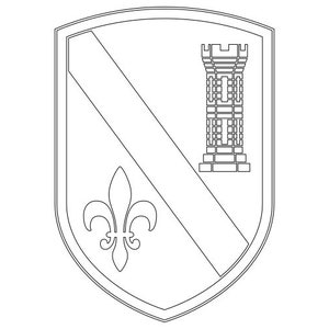 US Army 225th Engineer Brigade Patch Vector Files, Dxf Eps Svg Ai Crv ...