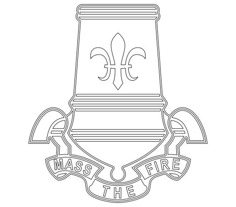 US Army 82nd Airborne Division DIVARTY Unit Crest Vector - Etsy