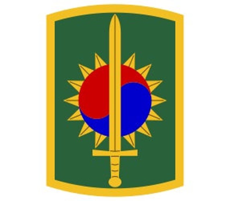 US Army 8th Military Police Brigade Patch Vector Files dxf | Etsy