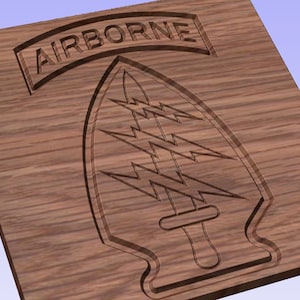 US Army Special Forces Patch Vector Files, Dxf Eps Svg Ai Crv - Etsy