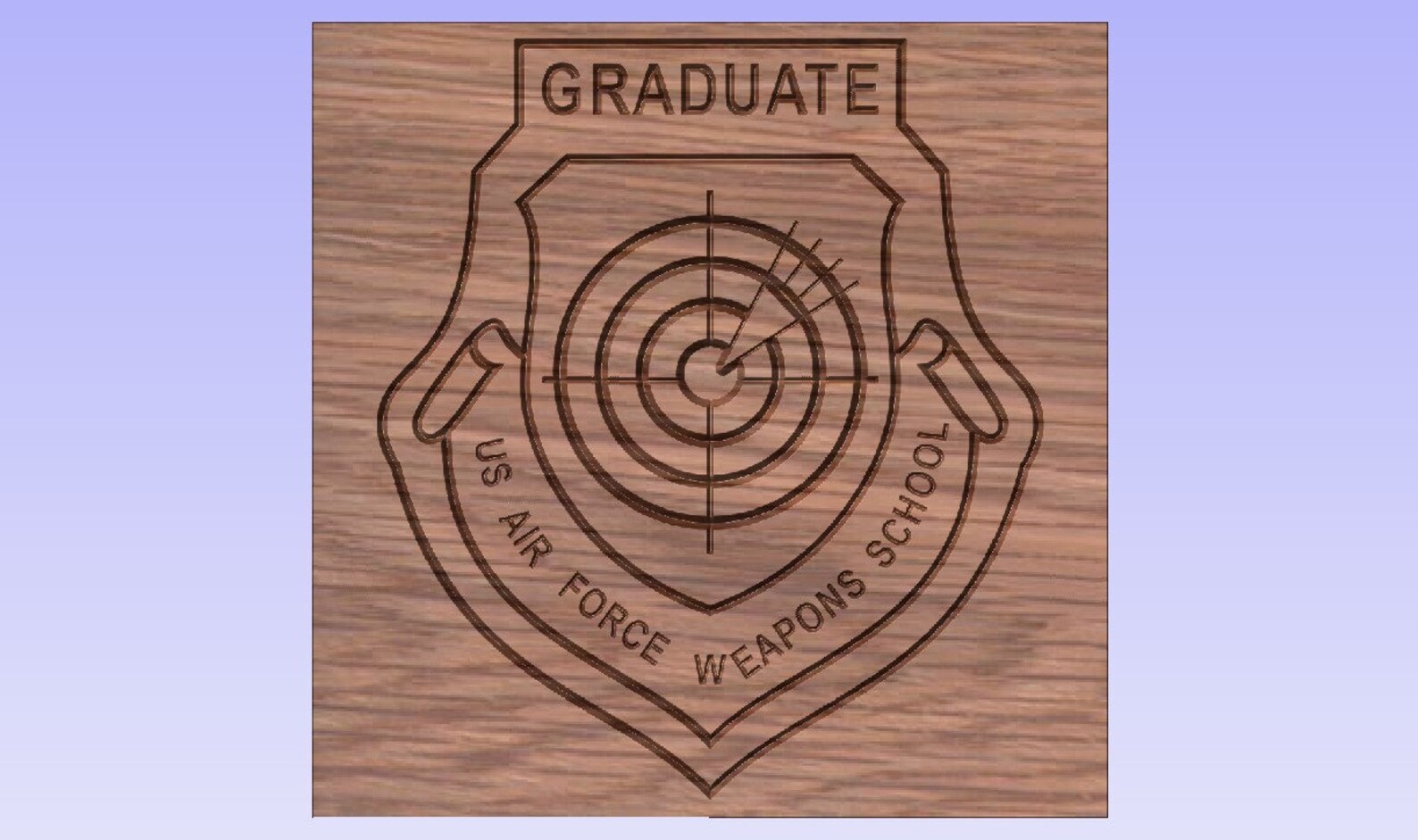 US Air Force Weapons School Graduate Patch Vector Files, Dxf Eps Svg Ai ...
