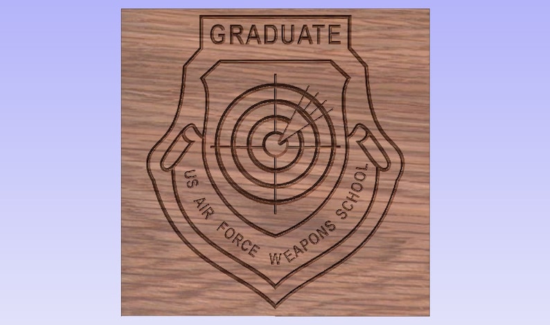 US Air Force Weapons School Graduate Patch Vector Files, Dxf Eps Svg Ai ...