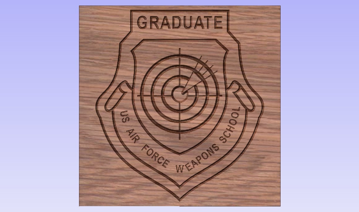 US Air Force Weapons School Graduate Patch Vector Files, Dxf Eps Svg Ai ...