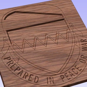 US Army 115th Brigade Support Battalion Unit Crest Vector Files, Dxf ...