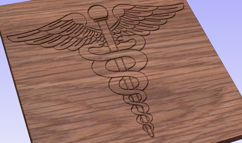 US Army Medical Corps Branch Insignia Vector Files Dxf Eps - Etsy