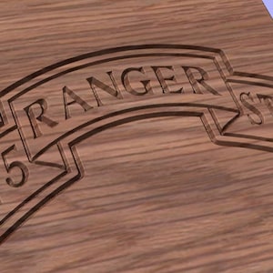 US Army 75th Ranger STB Patch Vector Files, Dxf Eps Svg Ai Crv - Etsy