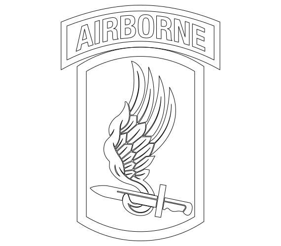 173rd Airborne Patch Vector