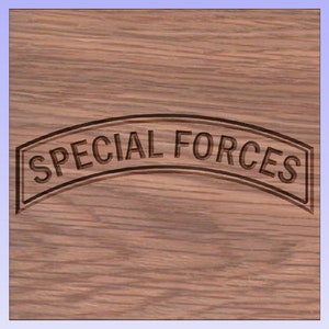 US Army Special Forces Tab Vector Files, Dxf Eps Svg Ai Crv - Etsy