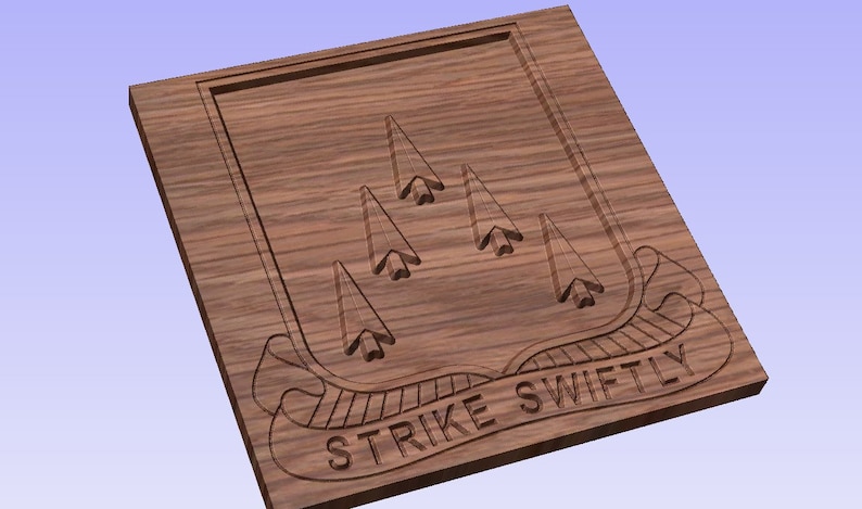 US Army 70th Armor Regiment Unit Crest Vector Files Dxf Eps - Etsy