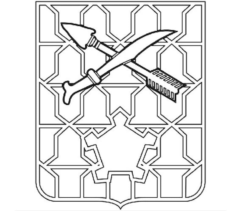 US Army Unit Crest 16th Infantry Regiment Vector Files, Dxf Eps Svg Ai ...