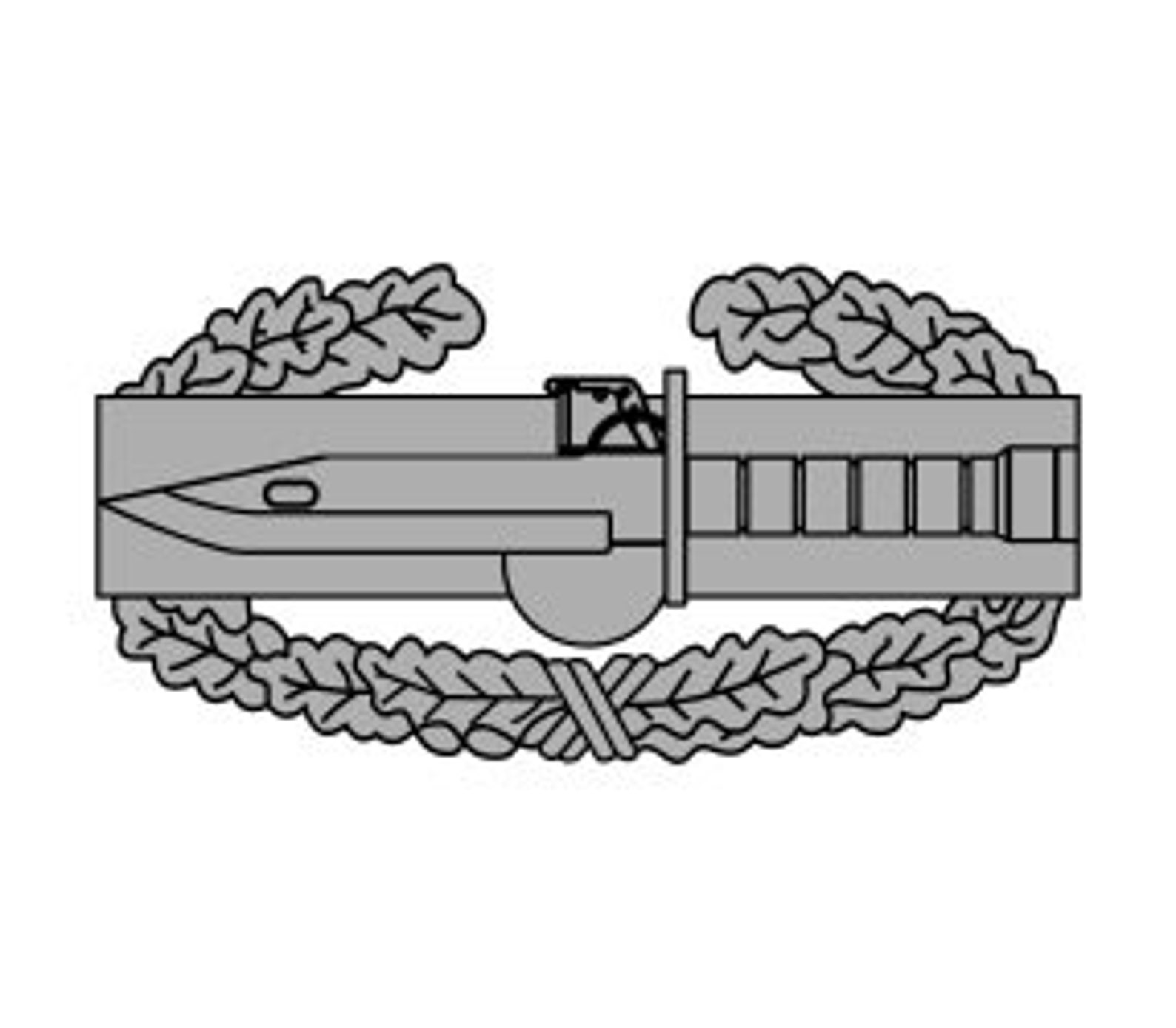 US Army Combat Action Badge Vector Files, Dxf Eps Svg Ai Crv - Etsy