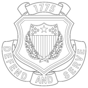 US Army Adjutant Generals Corps Regimental Crest Vector Files, Dxf Eps ...
