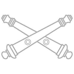 US Army Field Artillery Branch Insignia Vector Files, Dxf Eps Svg Ai ...