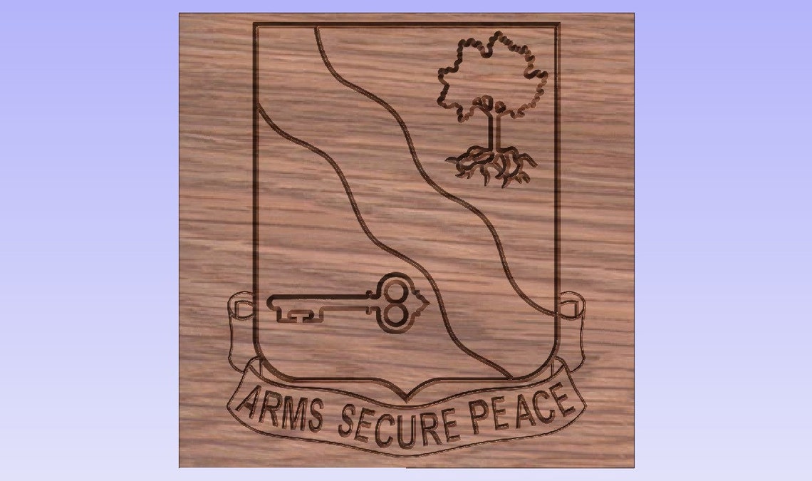 US Army 143rd Infantry Regiment Unit Crest Vector Files, Dxf Eps Svg Ai ...