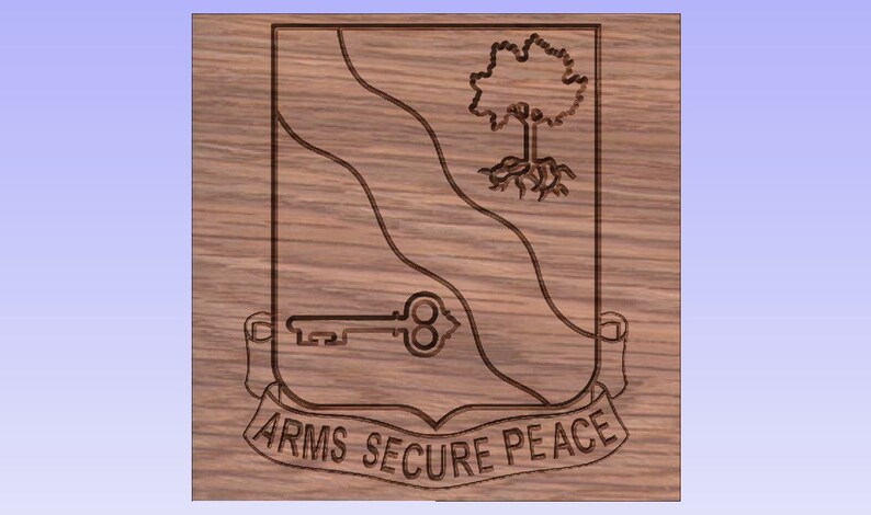 US Army 143rd Infantry Regiment Unit Crest Vector Files, Dxf Eps Svg Ai ...