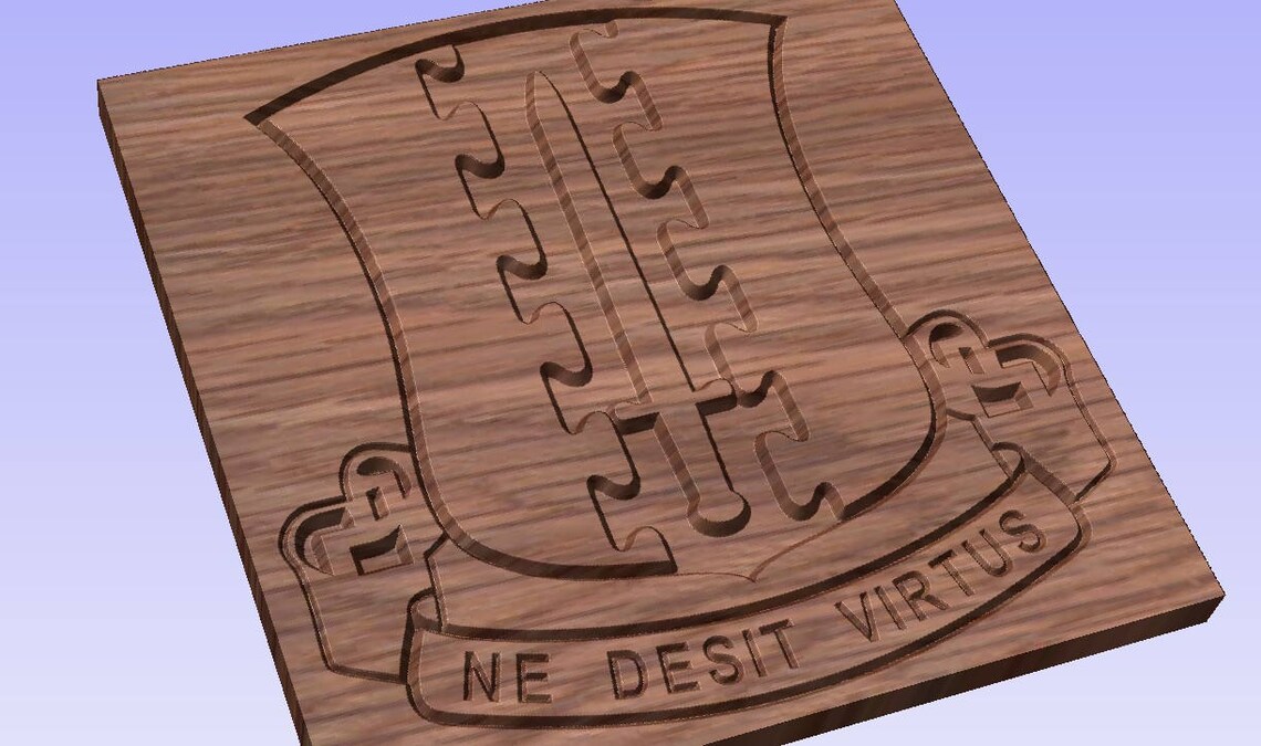 US Army 187th Infantry Regiment Unit Crest Vector Files, Dxf Eps Svg Ai ...