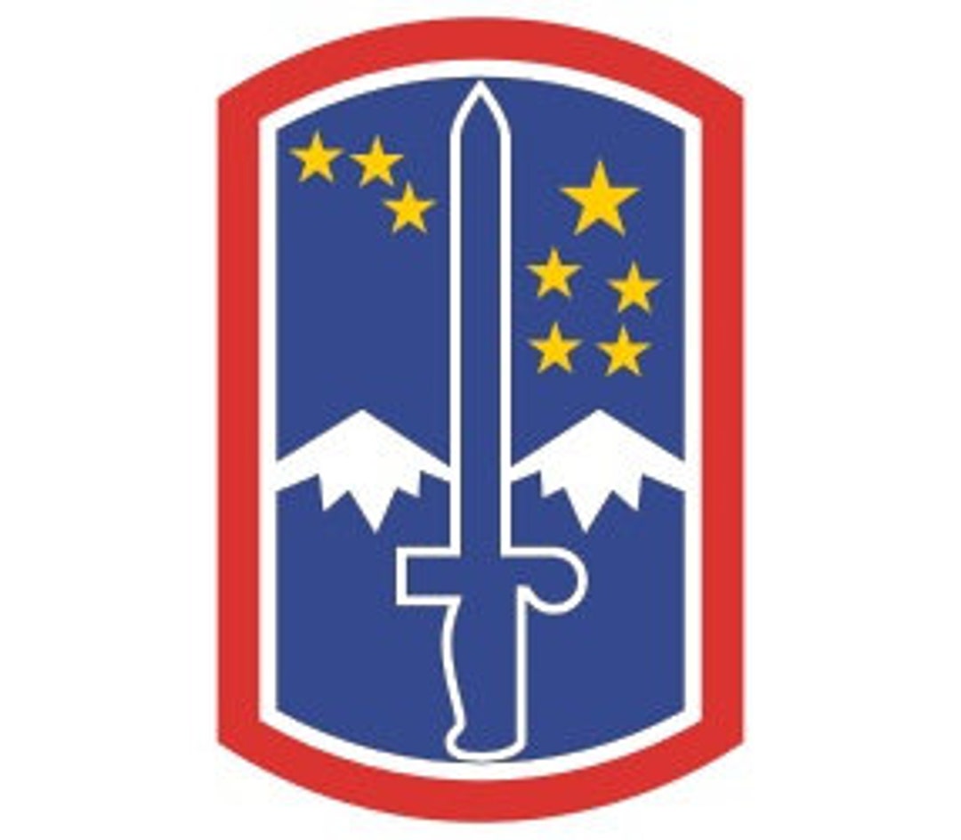 US Army 172nd Infantry Brigade Patch Vector Files, Dxf Eps Svg Ai Crv ...