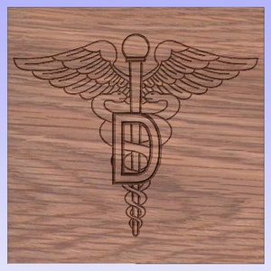 US Army Dental Corps Branch Insignia Vector Files, Dxf Eps Svg Ai Crv ...