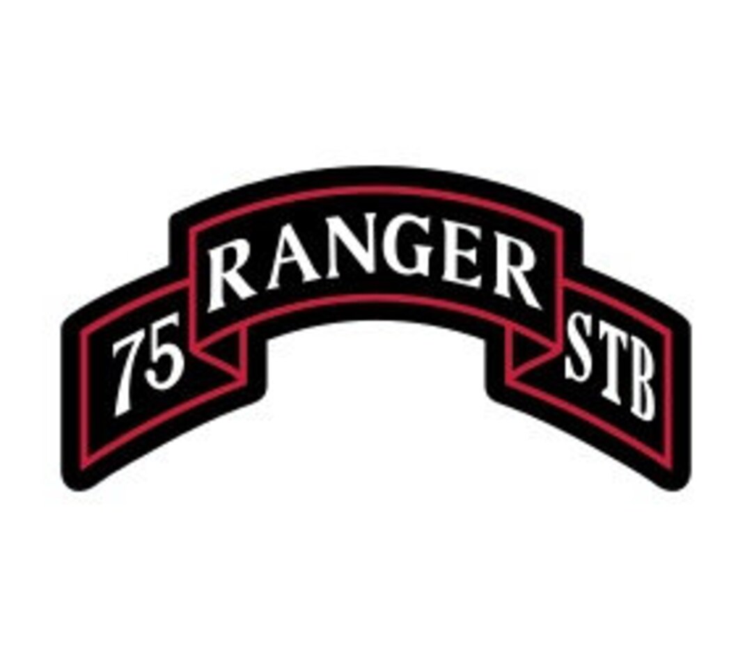 US Army 75th Ranger STB Patch Vector Files, Dxf Eps Svg Ai Crv - Etsy