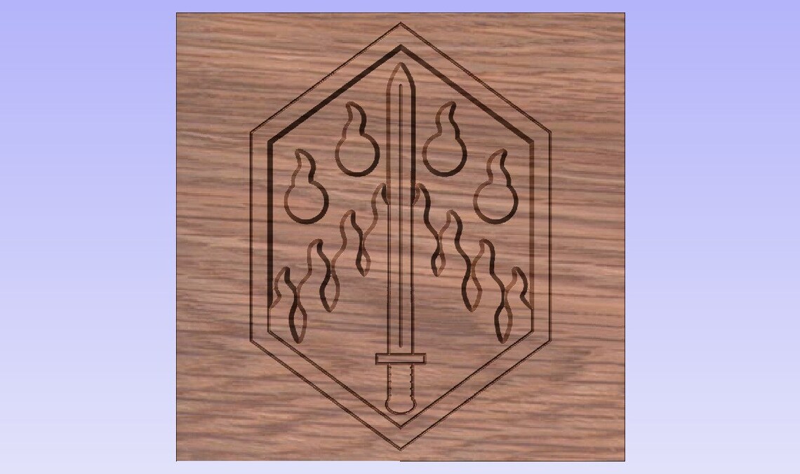 US Army 48th Chemical Brigade Patch Vector Files dxf eps svg | Etsy