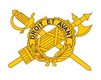 US Army Infantry Branch Insignia Vector Files Dxf Eps Svg Ai | Etsy