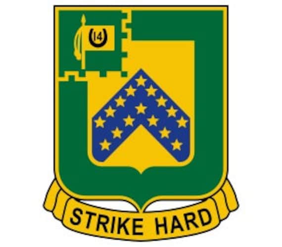 US Army 16th Cavalry Regiment Unit Crest Vector Files Dxf Eps | Etsy
