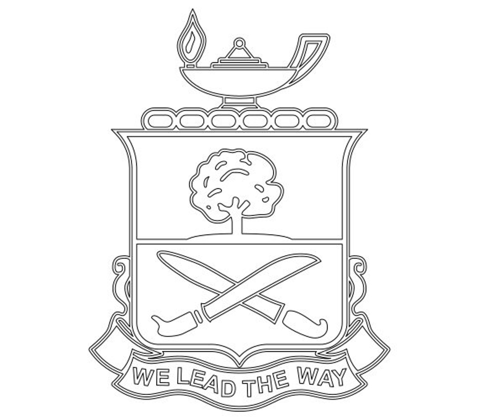 US Army 29th Infantry Regiment Unit Crest Vector Files Dxf - Etsy