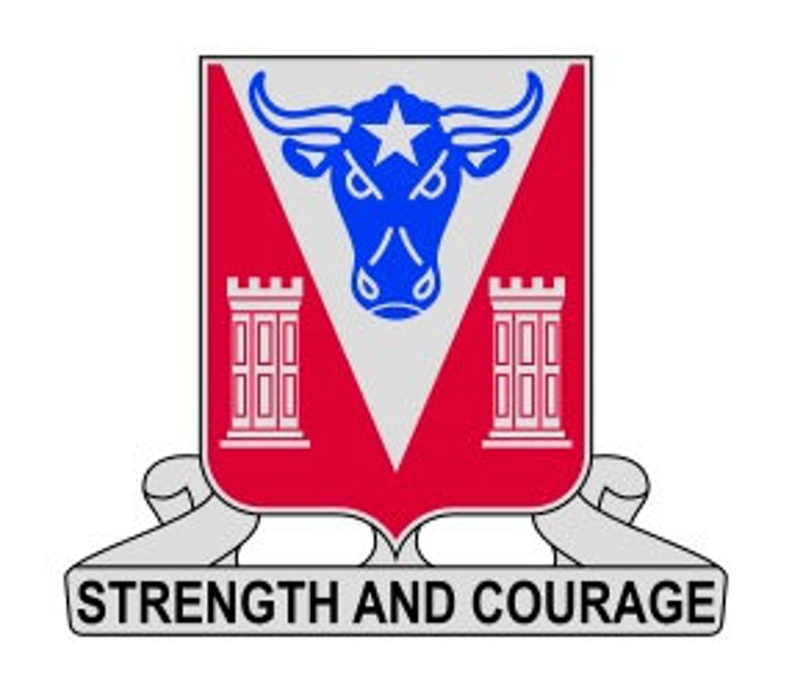 US Army 82nd Brigade Engineer Unit Crest Vector Files Dxf Eps - Etsy