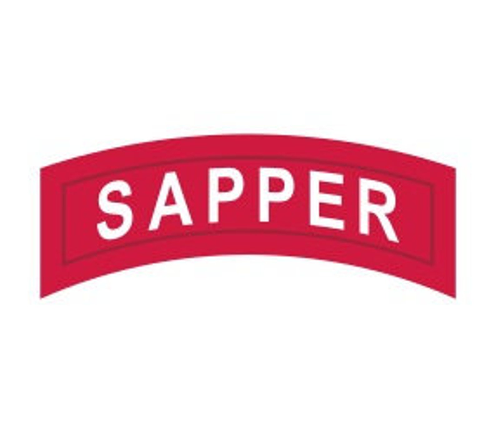 US Army Sapper Tab Vector Files Dxf Eps Svg Ai Crv - Etsy