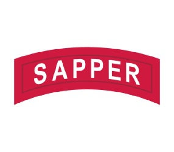 Army Sapper Patch