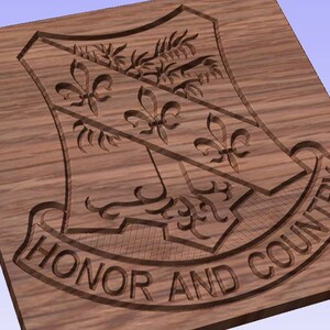 US Army 327th Infantry Regiment Unit Crest Vector Files, Dxf Eps Svg Ai ...
