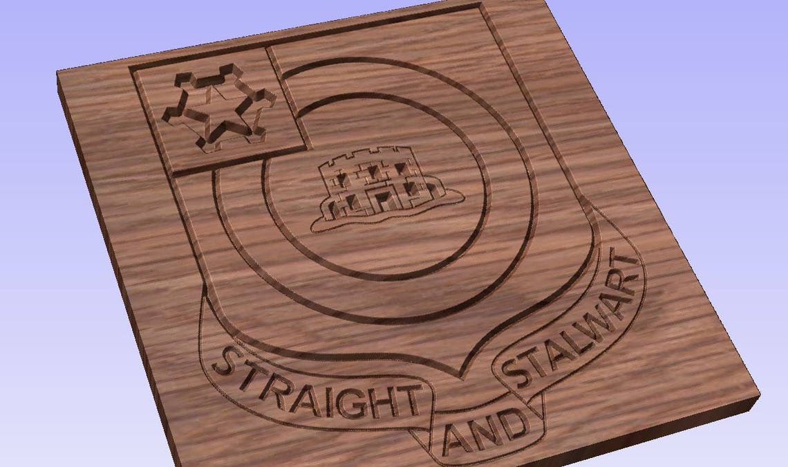 US Army 41st Infantry Regiment Unit Crest Vector Files dxf | Etsy