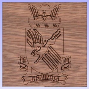 US Army 505th Infantry Regiment Unit Crest Vector Files, Dxf Eps Svg Ai ...