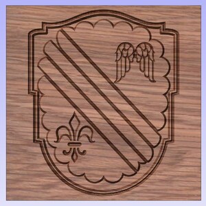 US Army 160th Infantry Regiment Unit Crest Vector Files, Dxf Eps Svg Ai ...