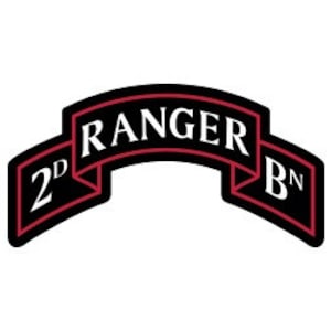 US Army 2nd Ranger Battalion Patch Vector Files, Dxf Eps Svg Ai Crv - Etsy