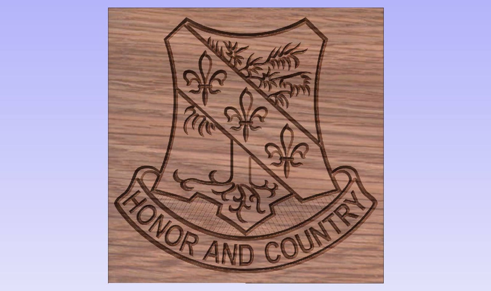 US Army 327th Infantry Regiment Unit Crest Vector Files Dxf - Etsy