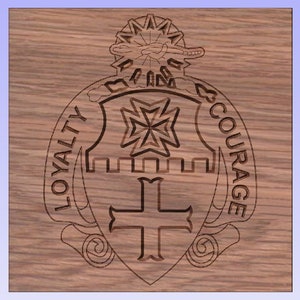 US Army 5th Cavalry Regiment Unit Crest Vector Files, Dxf Eps Svg Ai ...