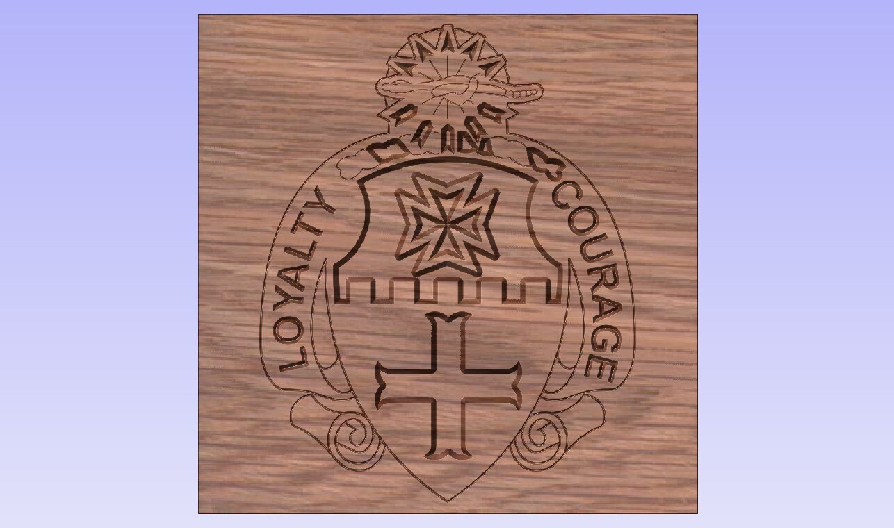 US Army 5th Cavalry Regiment Unit Crest Vector Files Dxf Eps - Etsy