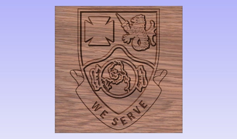 US Army 23rd Infantry Regiment Unit Crest Vector Files Dxf - Etsy