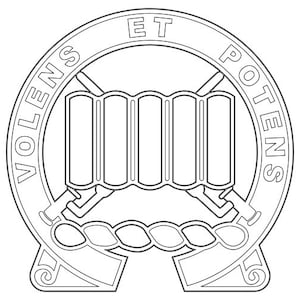 US Army Unit Crest 7th Infantry Regiment Vector Files, Dxf Eps Svg Ai ...