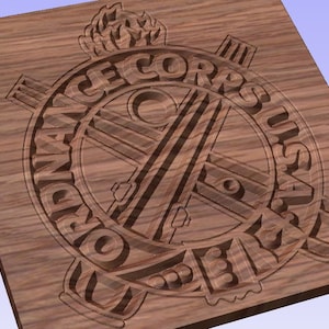 US Army Ordnance Corps Regimental Crest Vector Files, Dxf Eps Svg Ai ...