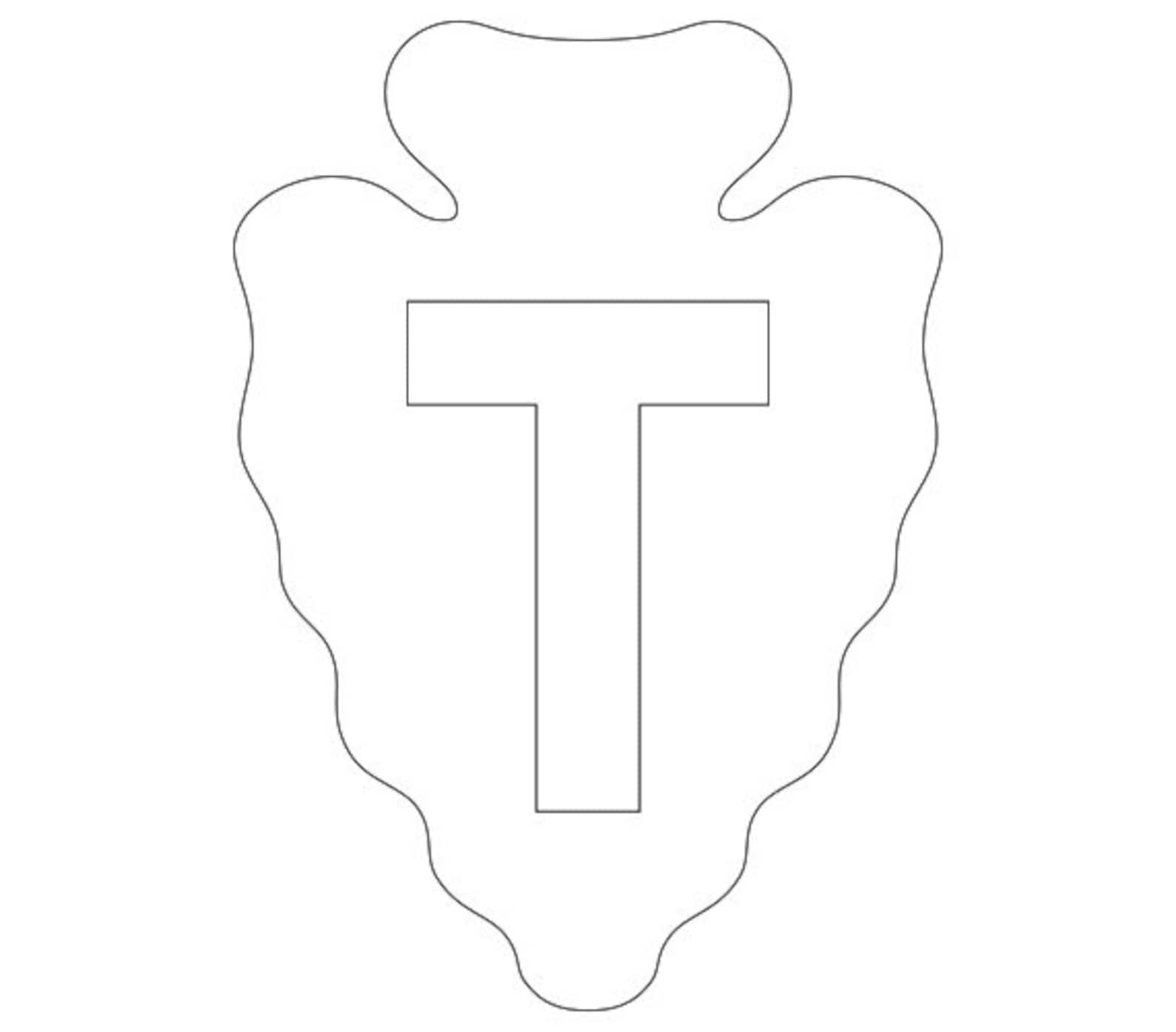 US Army 36th Infantry Division Patch Vector Files Dxf Eps Svg | Etsy