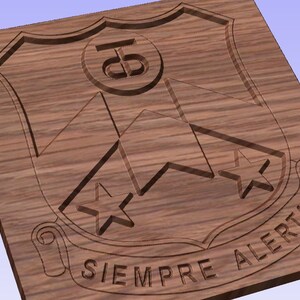 US Army 357th Infantry Regiment Unit Crest Vector Files, Dxf Eps Svg Ai ...