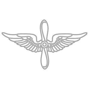 US Army Aviation Branch Insignia Vector Files, Dxf Eps Svg Ai Crv - Etsy